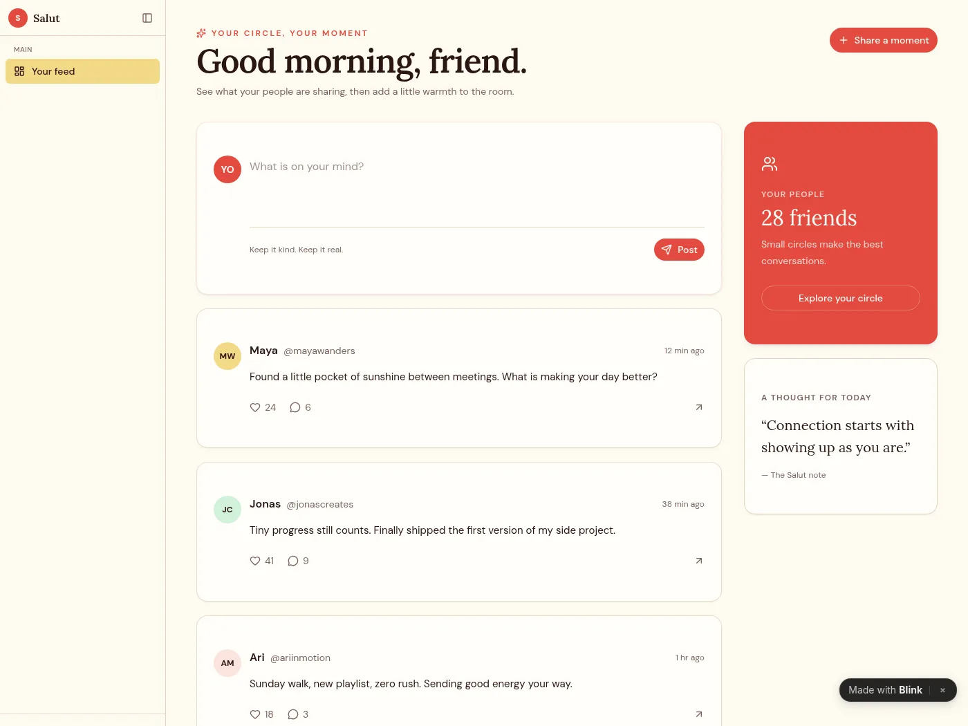 Salut Social Hub