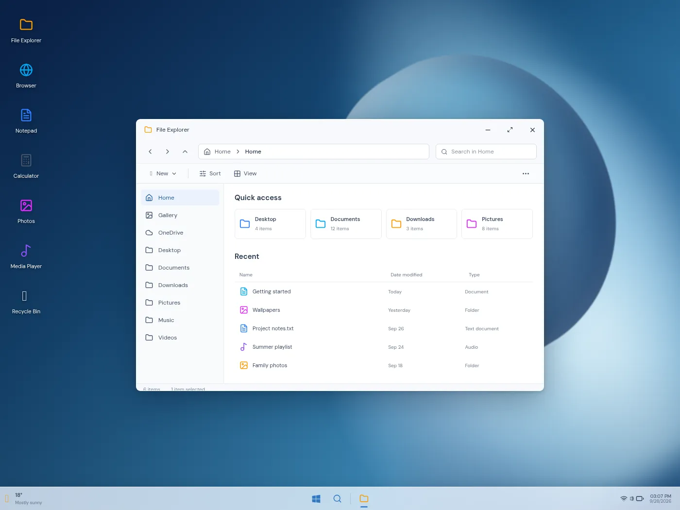 Web OS Emulator