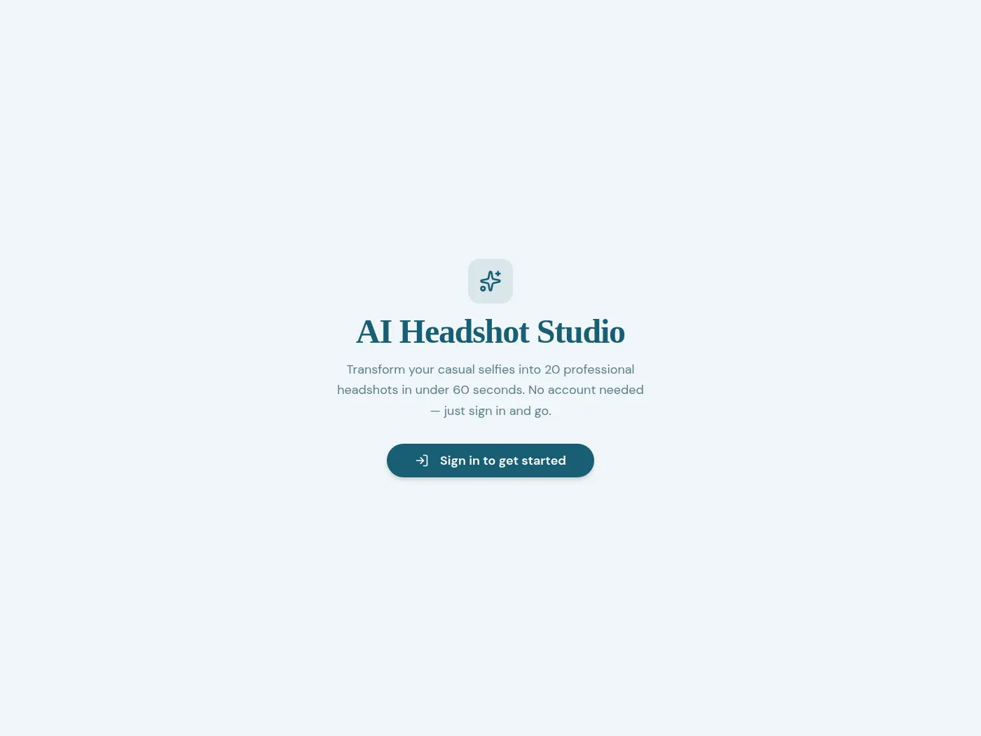 AI Headshot Studio