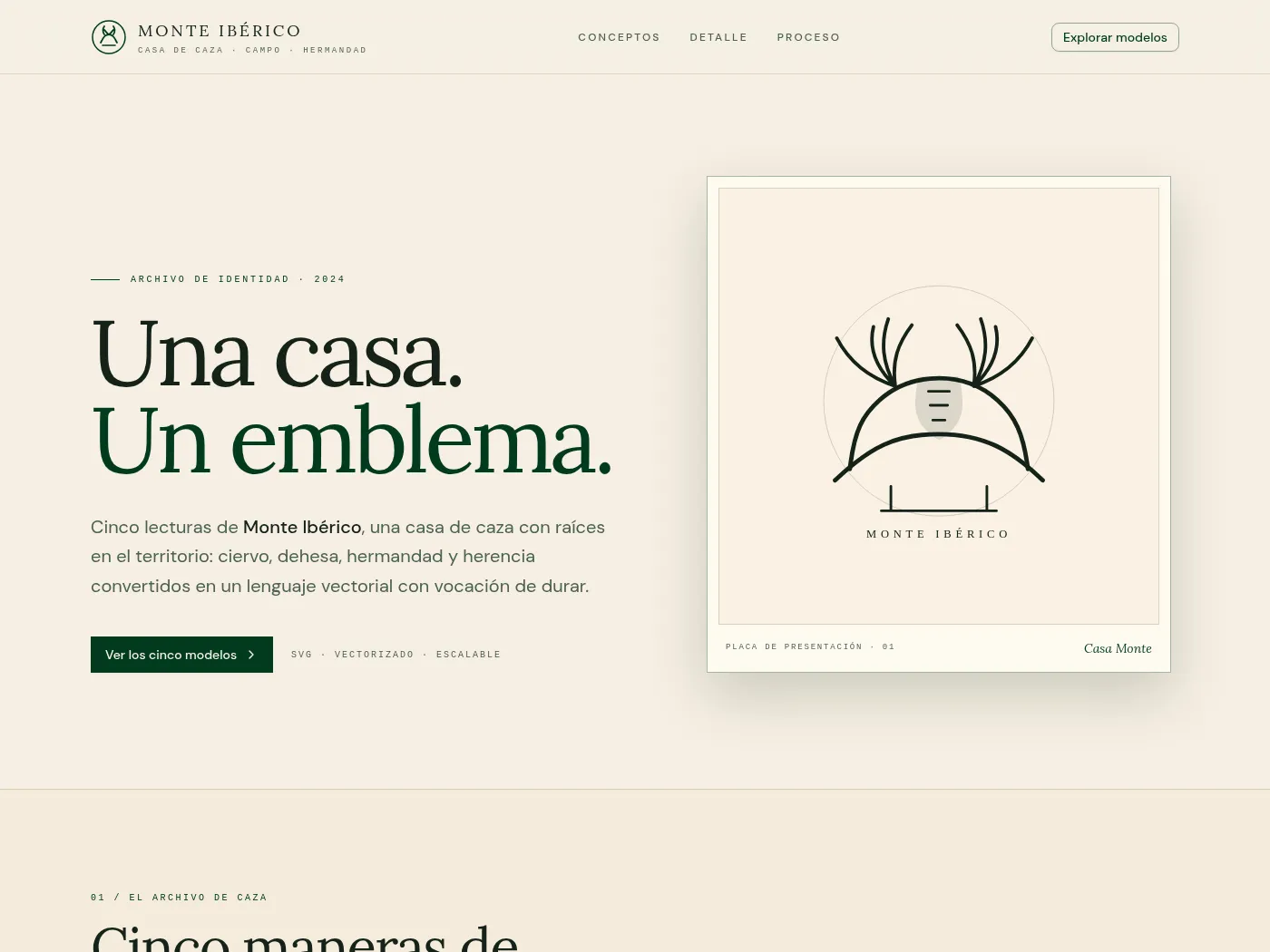 Monte Ibérico Logo Hub