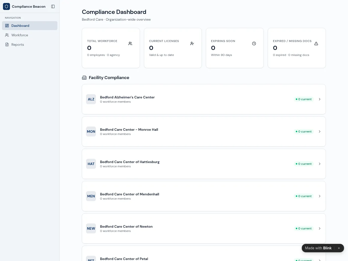 Compliance Beacon MVP