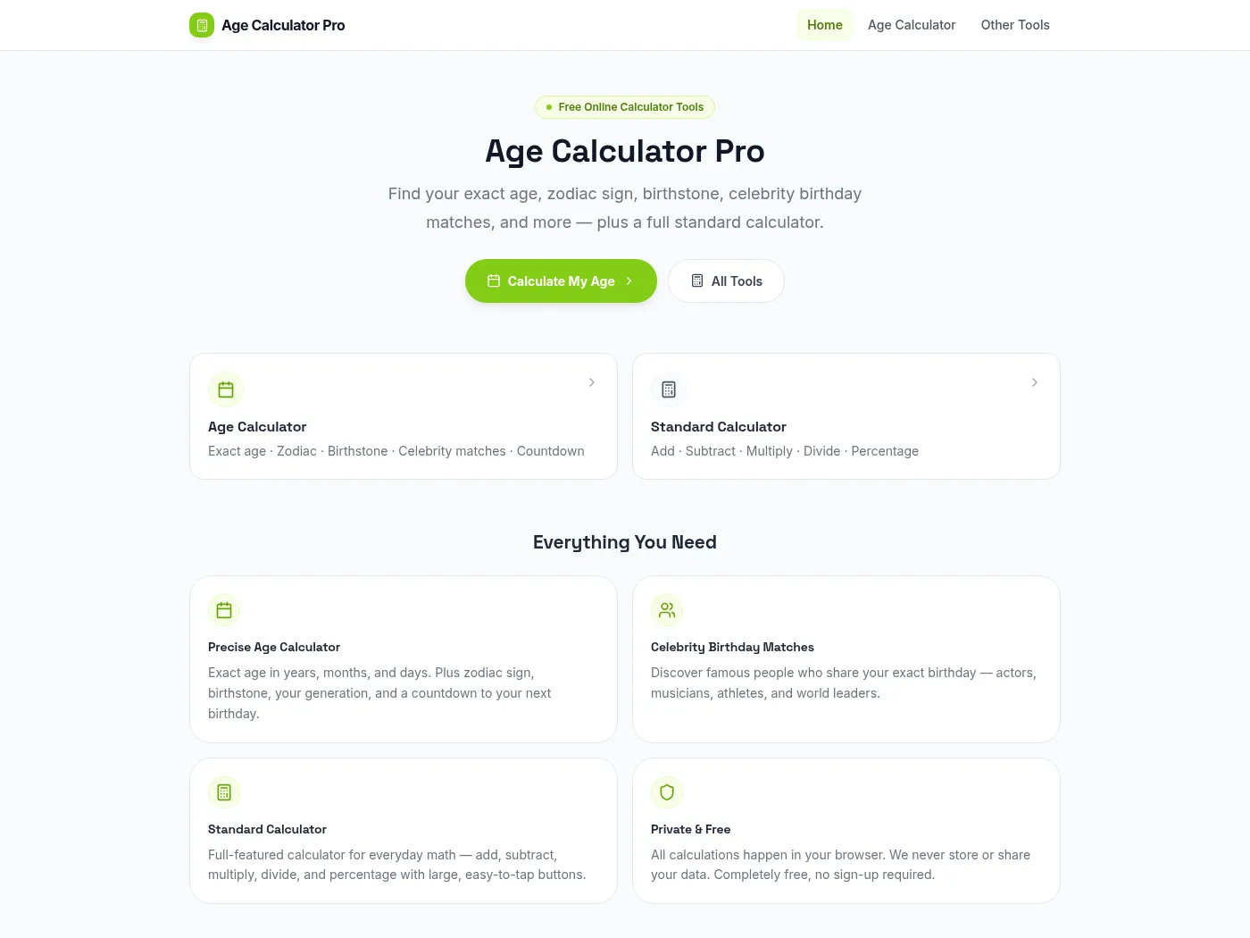 Age Calculator Pro