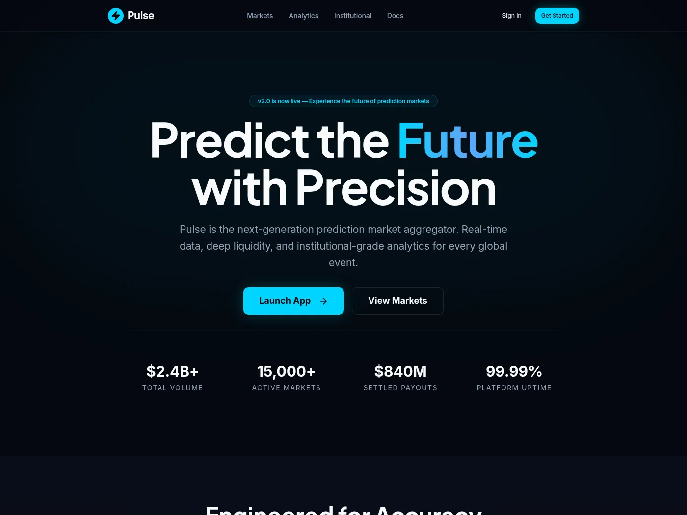 Prediction Market Pulse