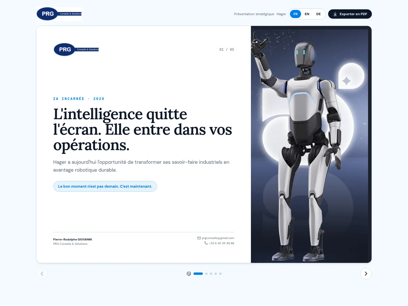 IA Solutions Pitch Deck