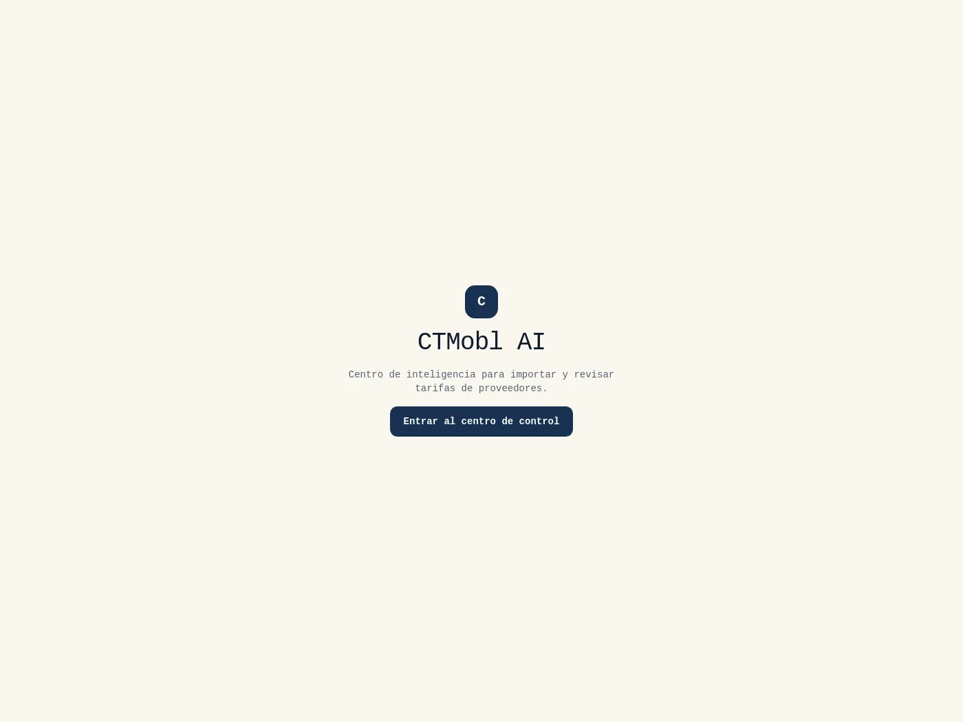 CTMobl AI Import Intelligence