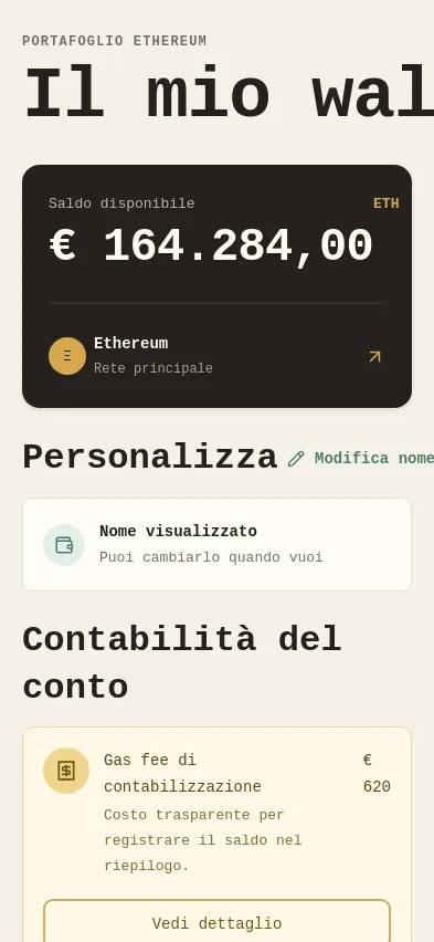 Euro Ethereum Wallet