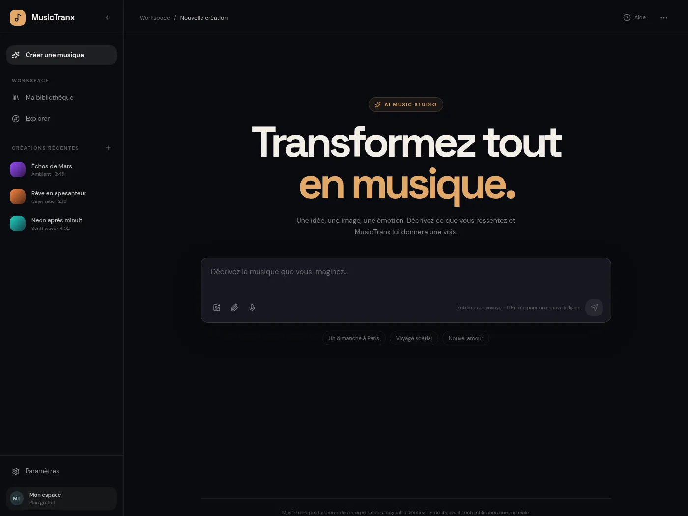 MusicTranx