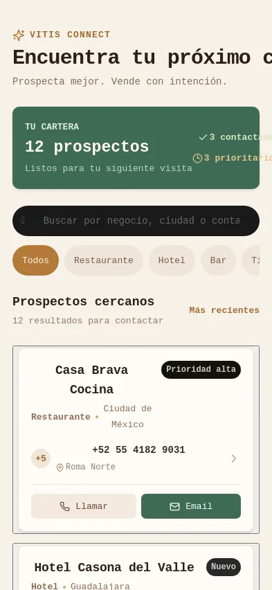Wine Client Finder