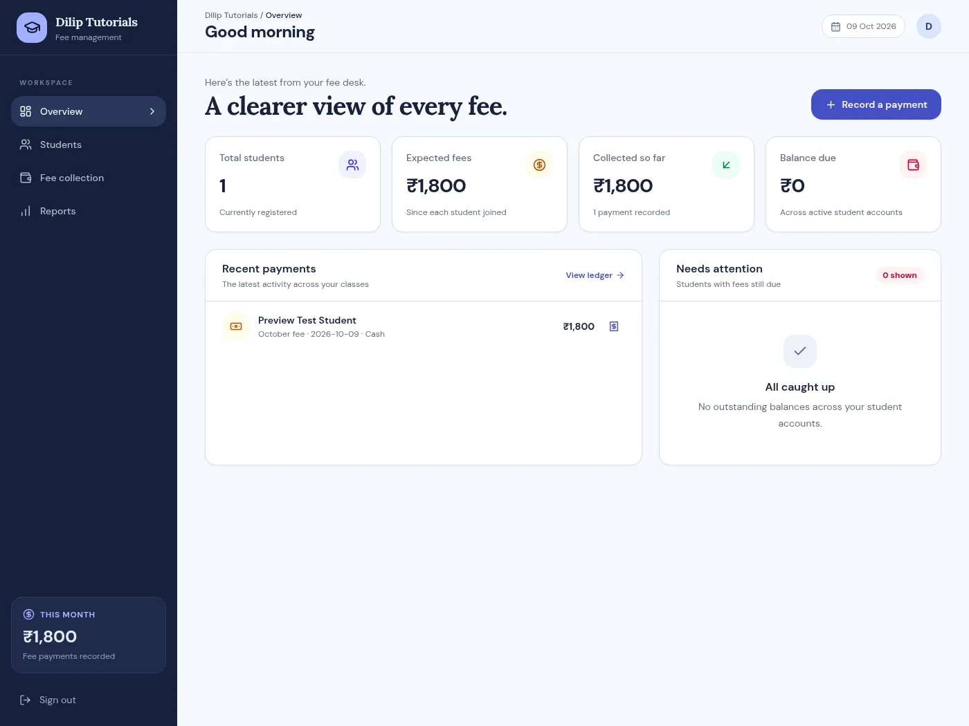 QuickStart App