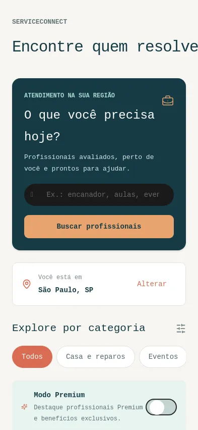 ServiceConnect Mobile