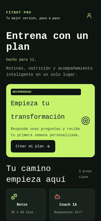 FitBot Pro