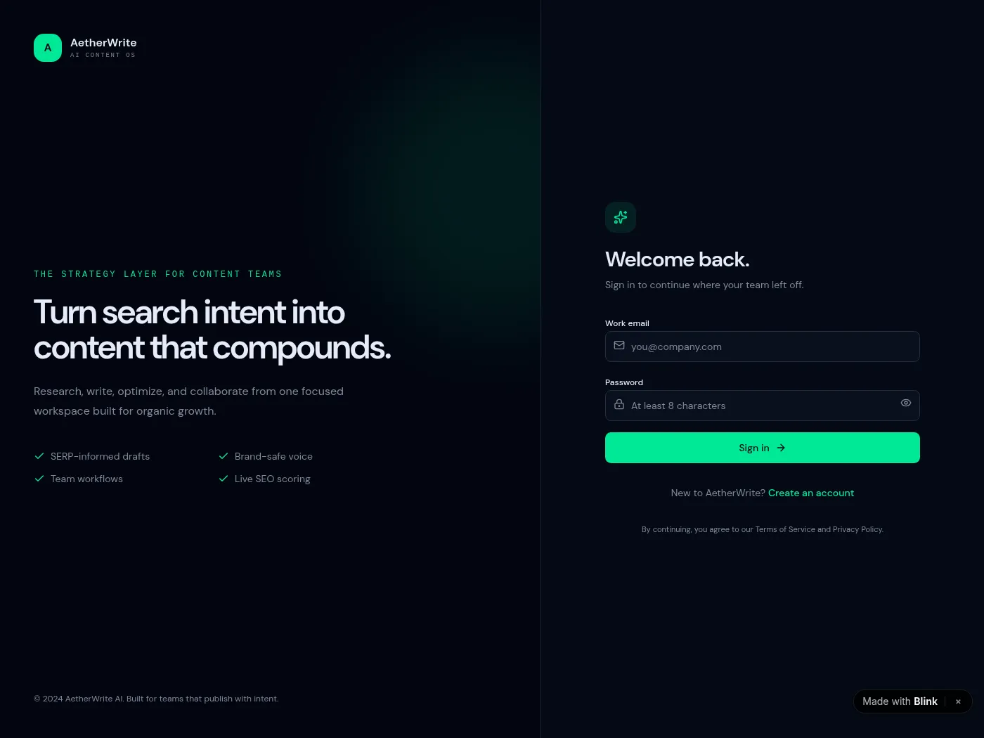 AetherWrite AI Platform