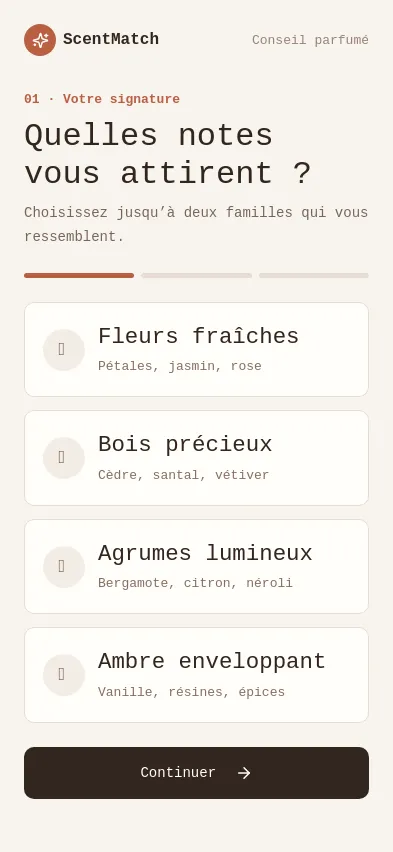 ScentMatch Advisor