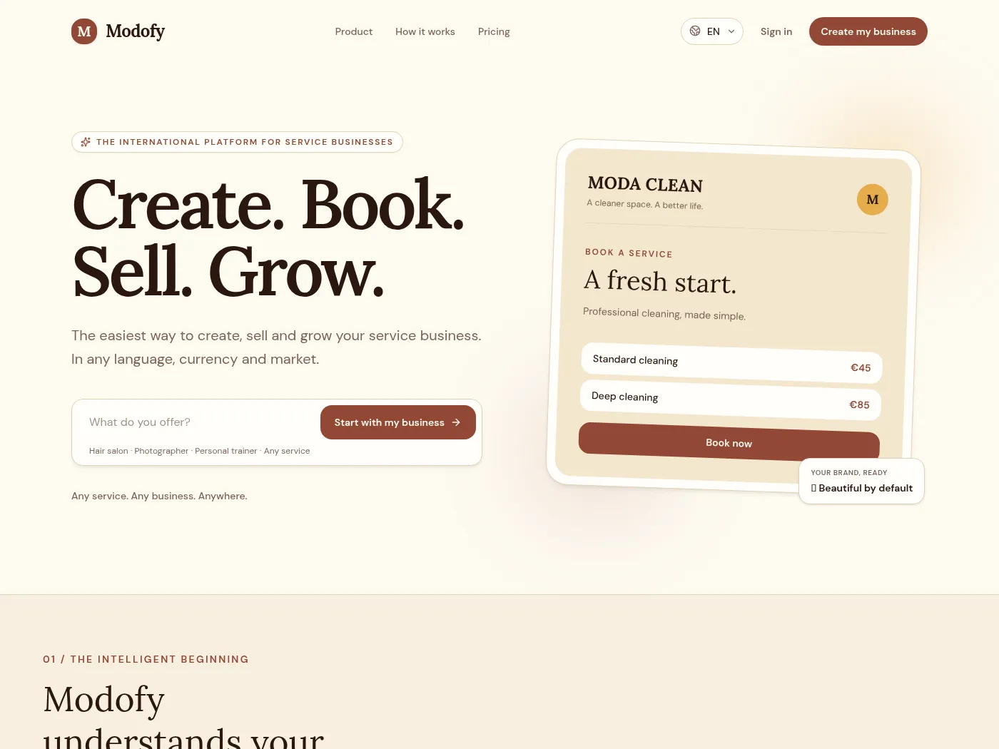 Modofy Booking Platform