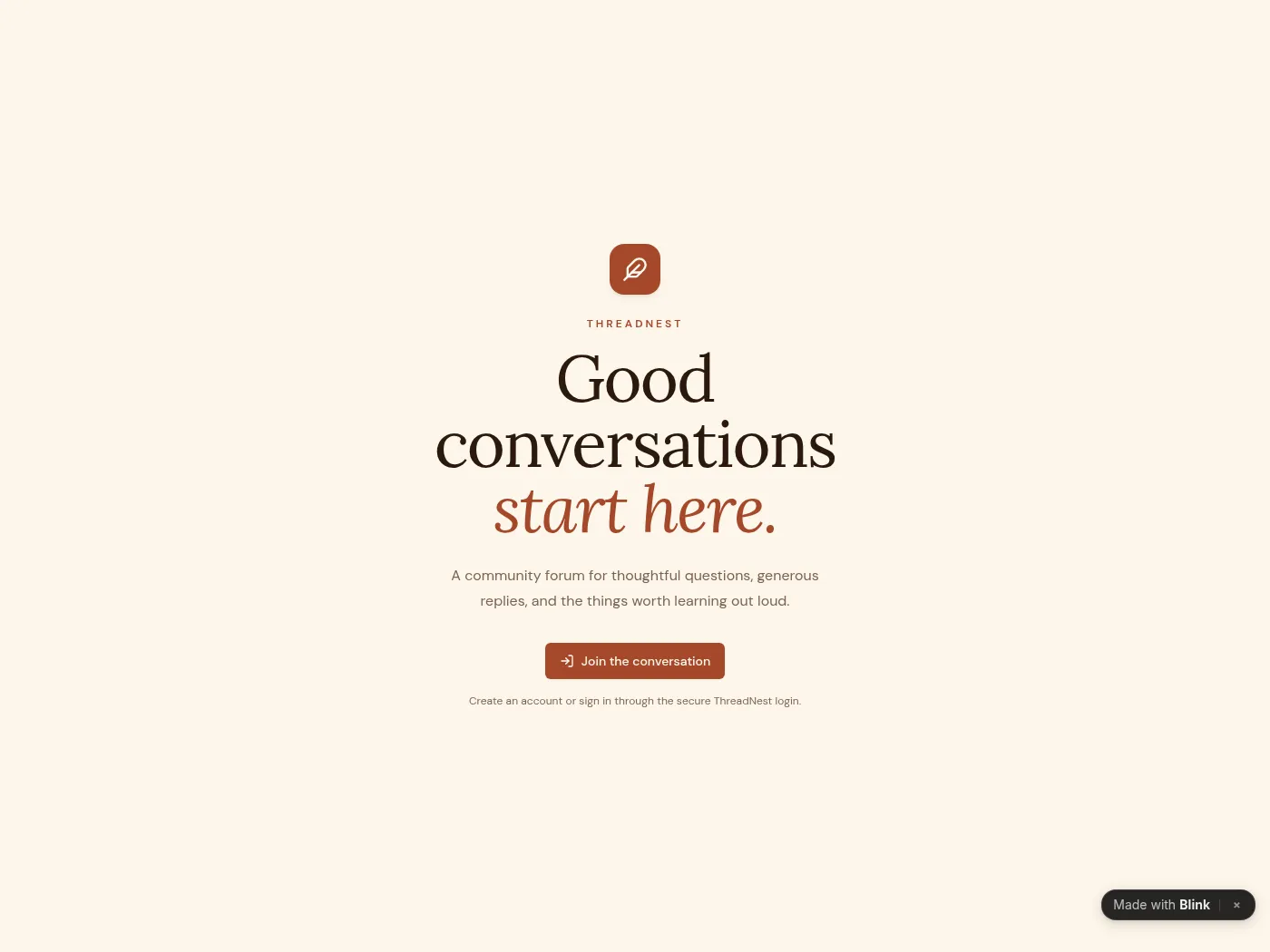 ThreadNest Forum