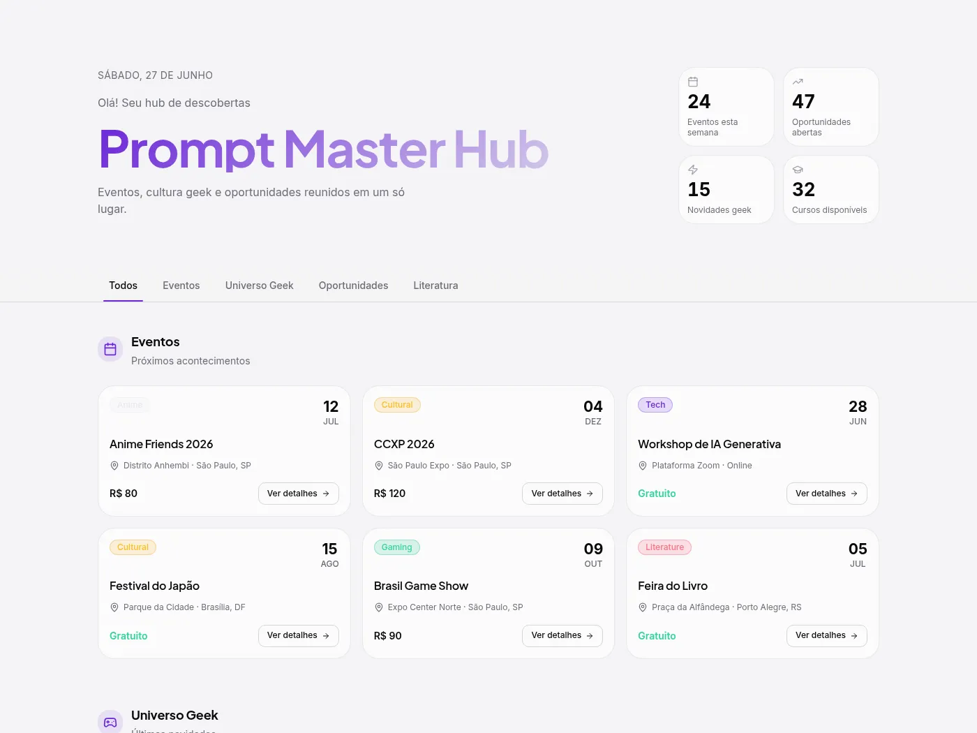 Prompt Master Hub