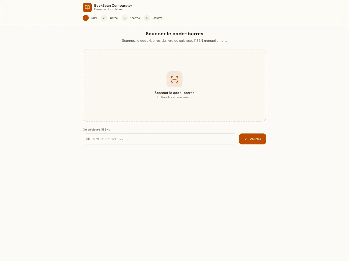 BookScan Comparator
