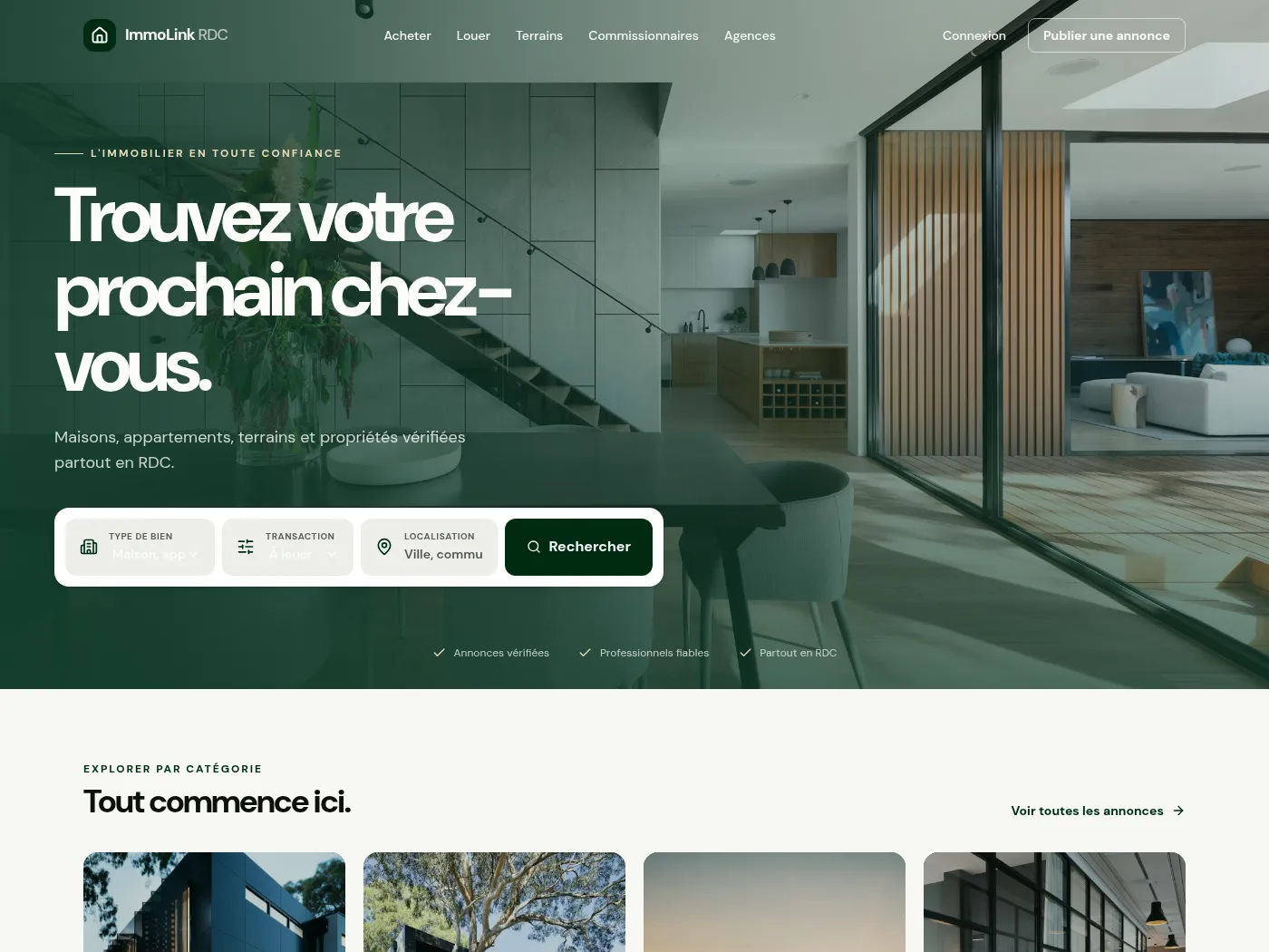 ImmoLink RDC Platform