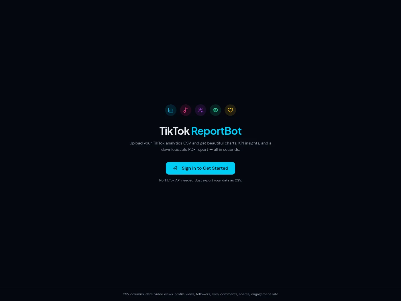 TikTok ReportBot