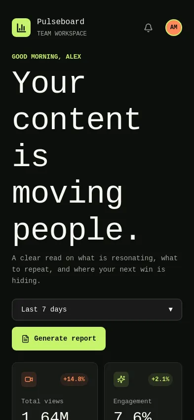 TikTok Insights Mobile