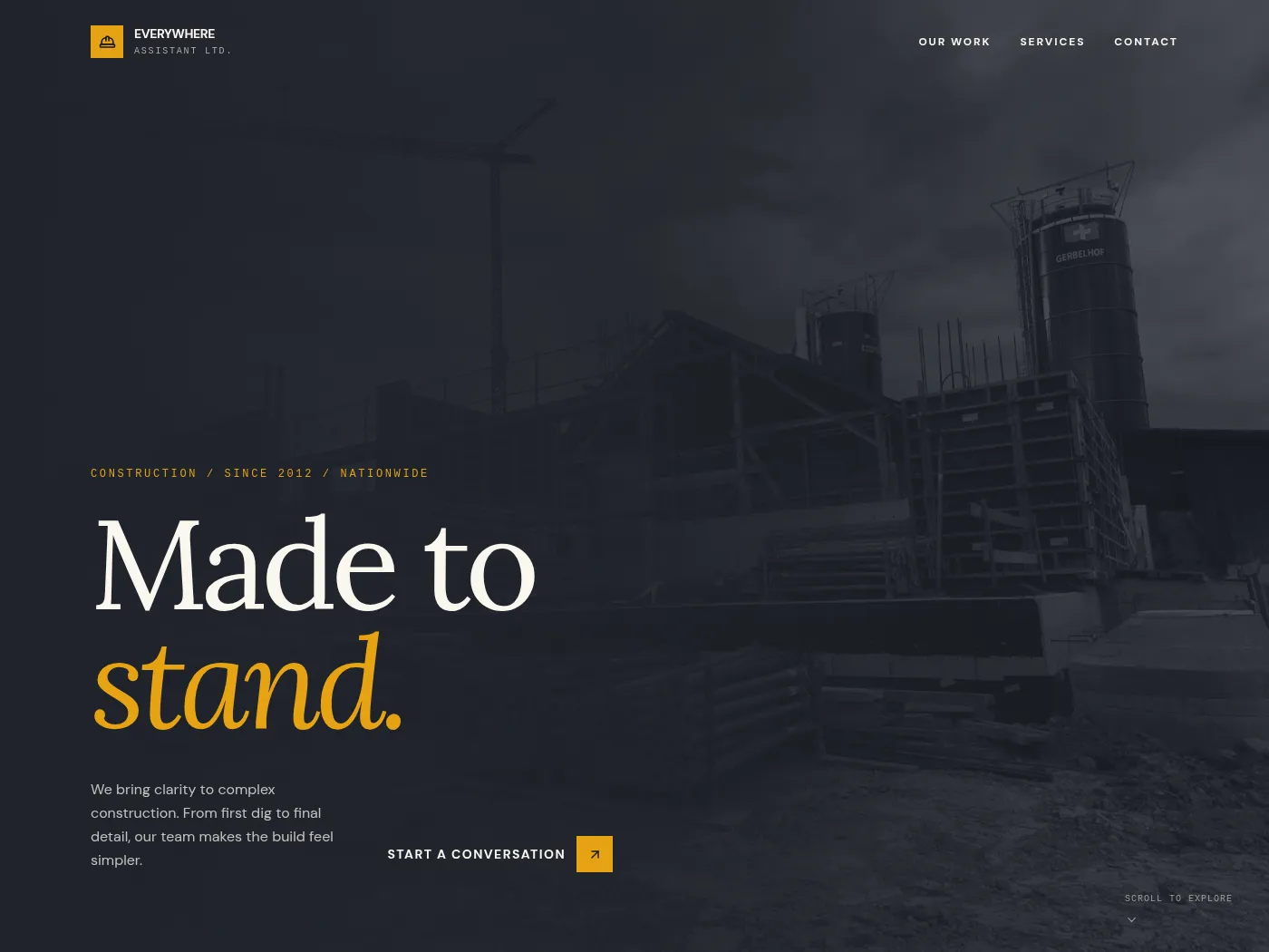 Everywhere Assistant Construction