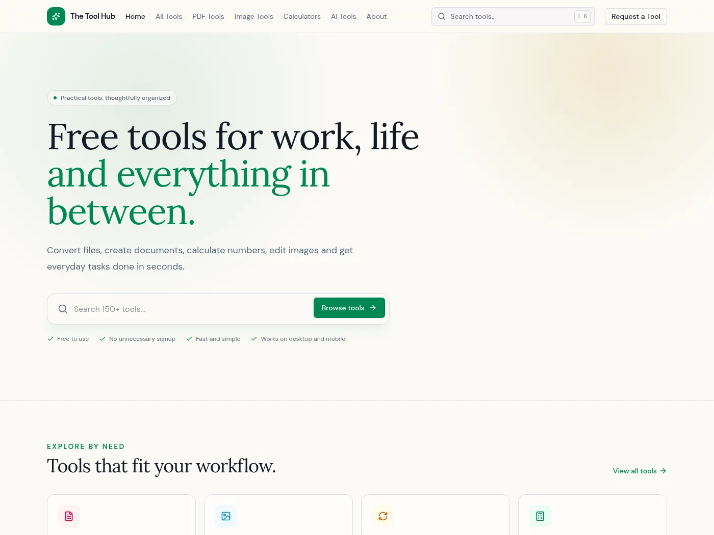 The Tool Hub