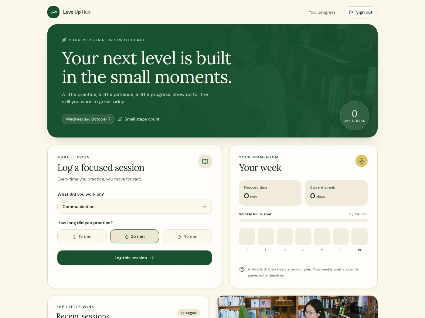 LevelUp Hub
