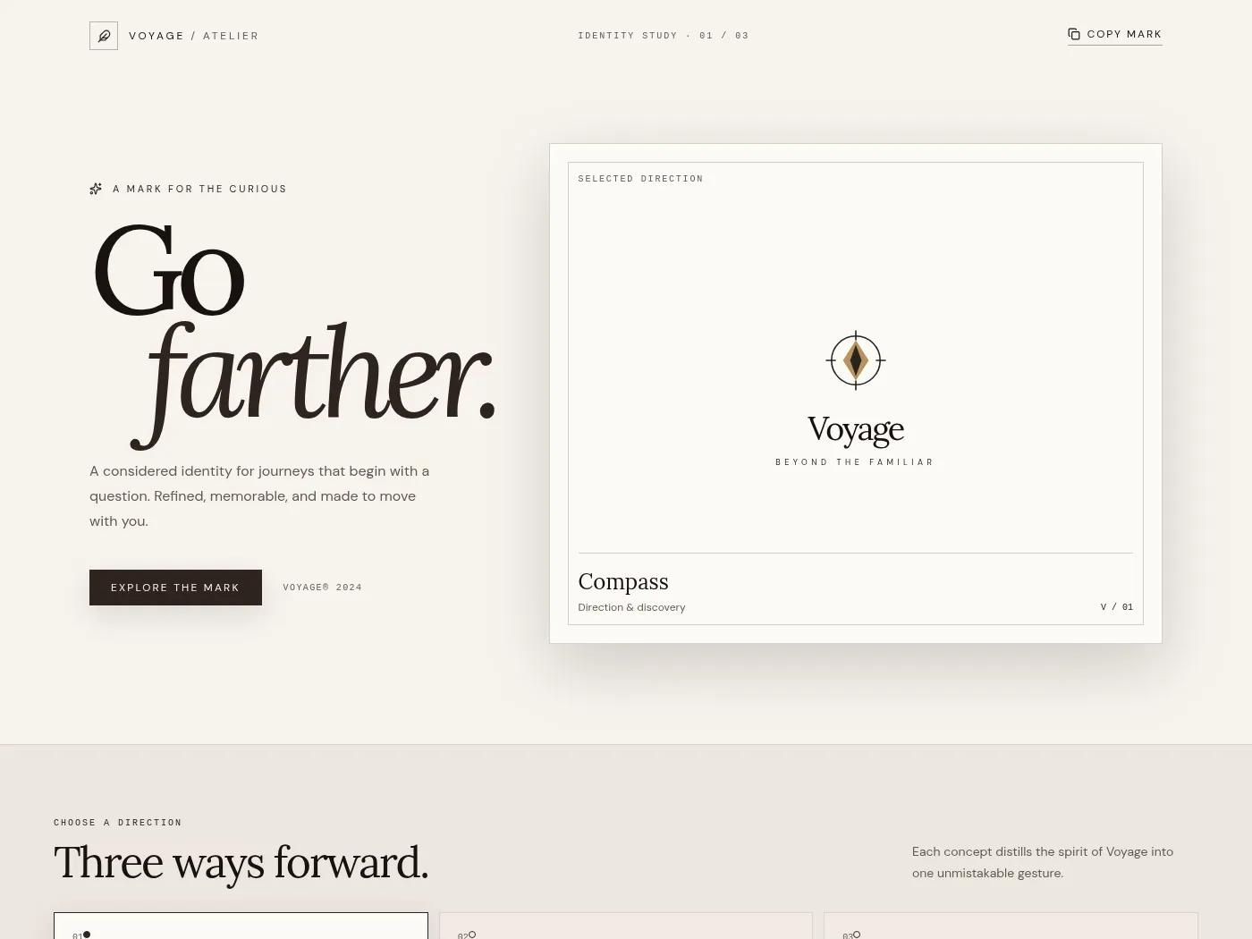 Voyage Logo Designer