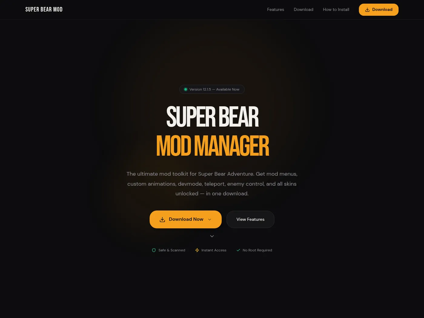 Super Bear Mod Manager