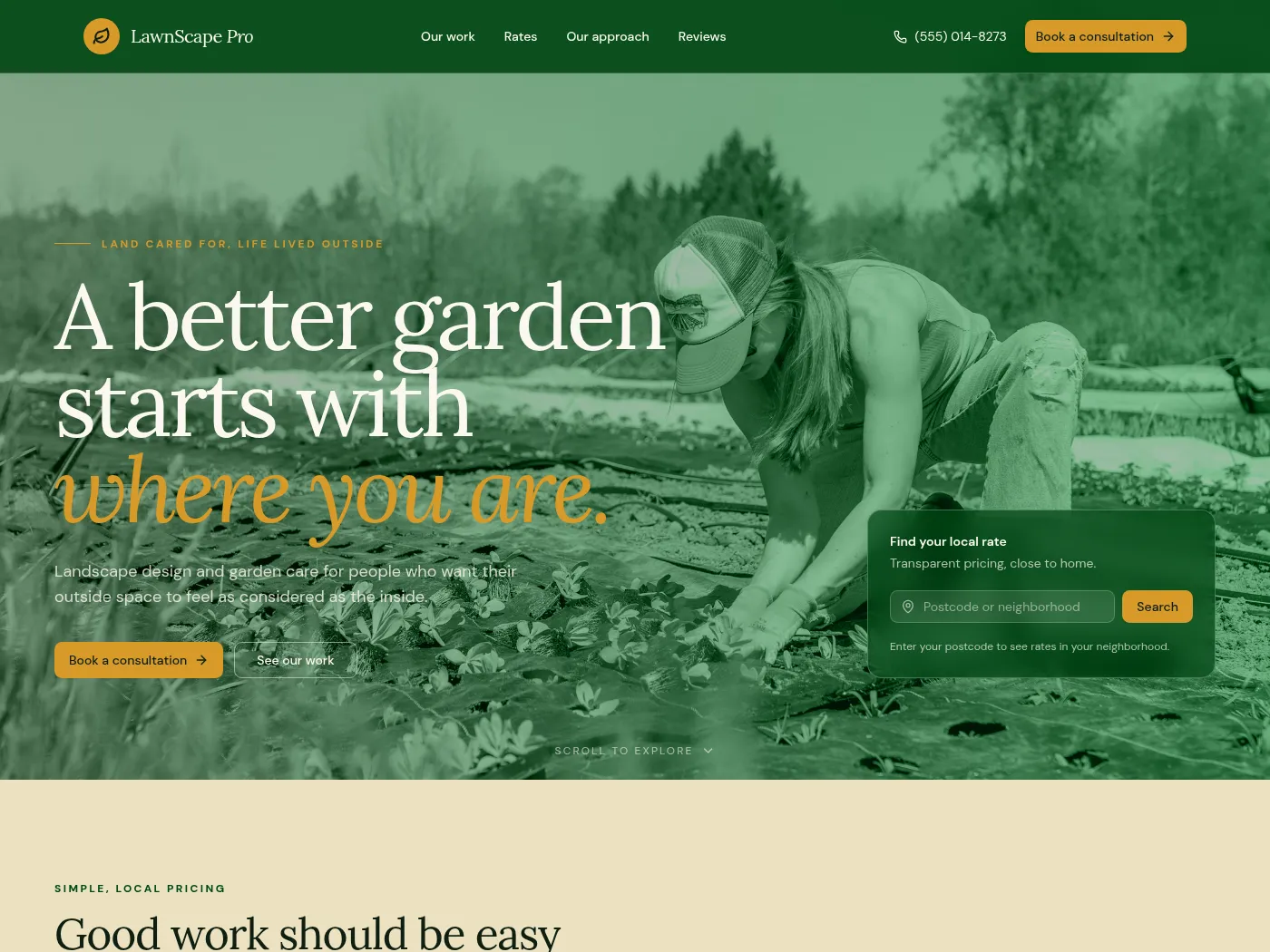 LawnScape Pro Site