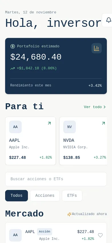 Inversión Fácil App