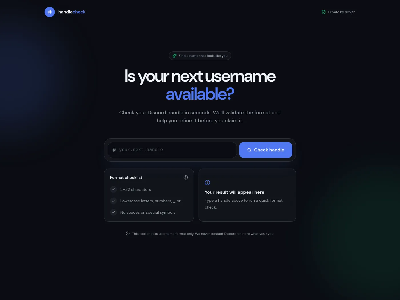Discord Username Checker
