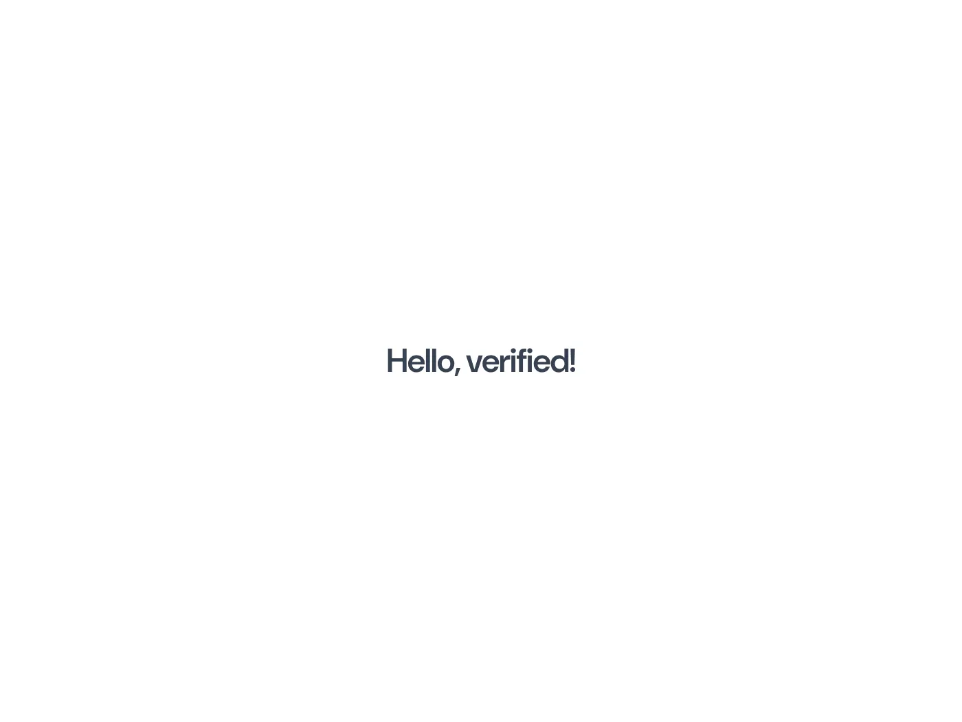 Hello World Starter