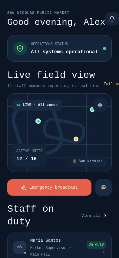 MarketStaff Portal Mobile