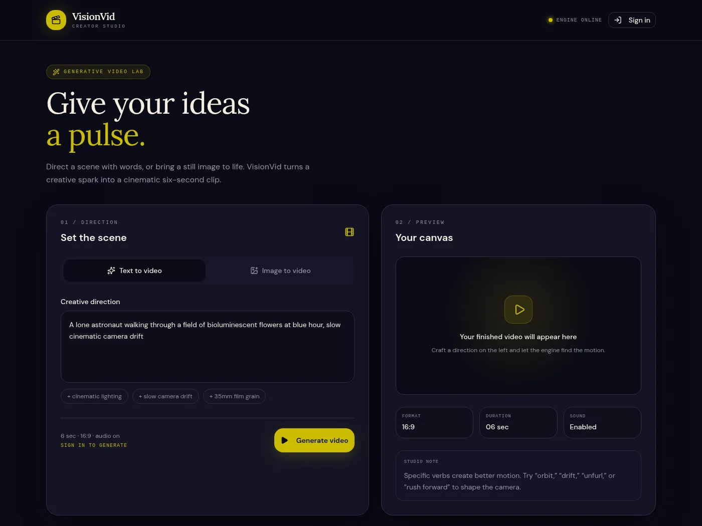 VisionVid Creator