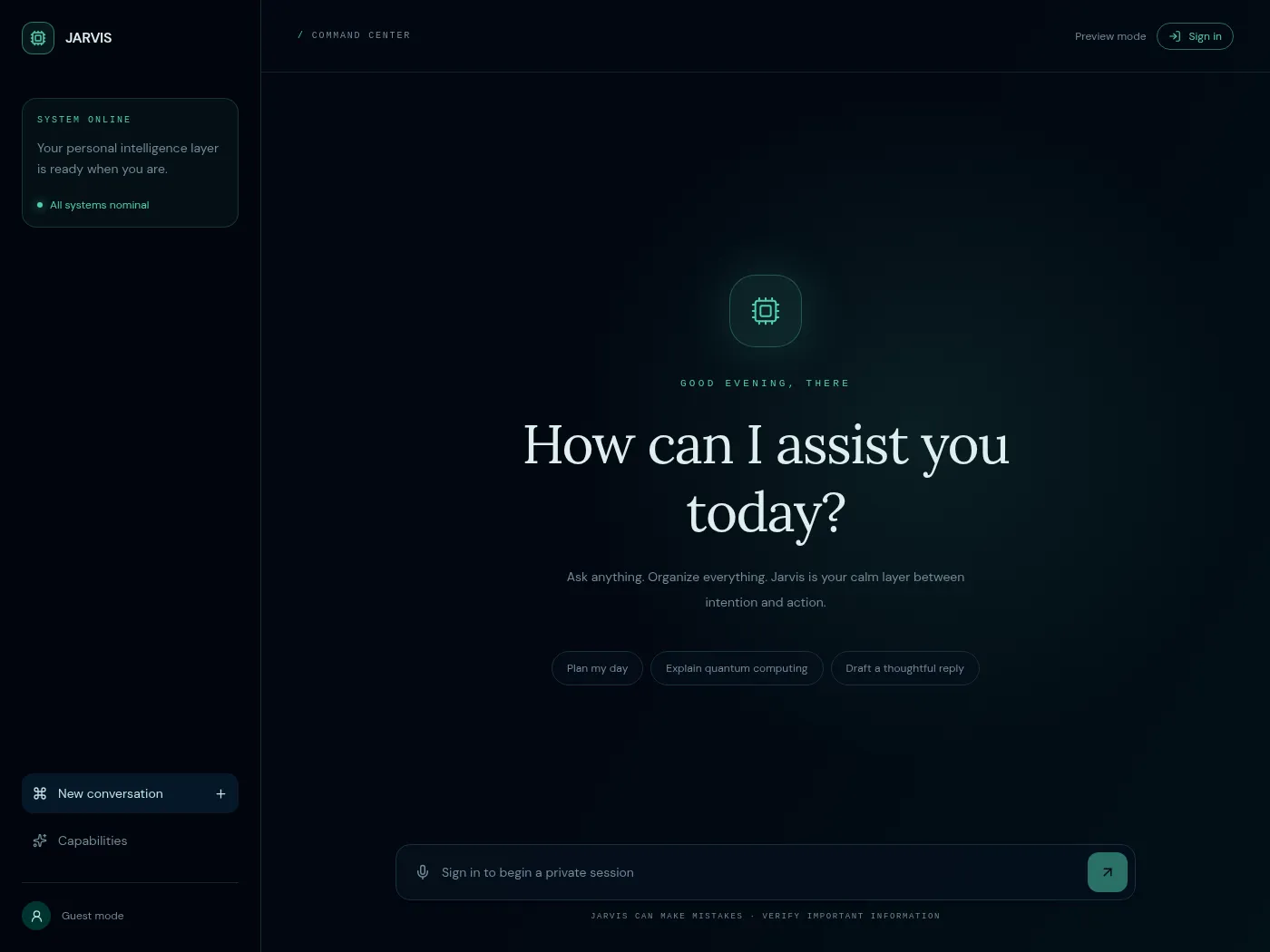 Jarvis Assistant