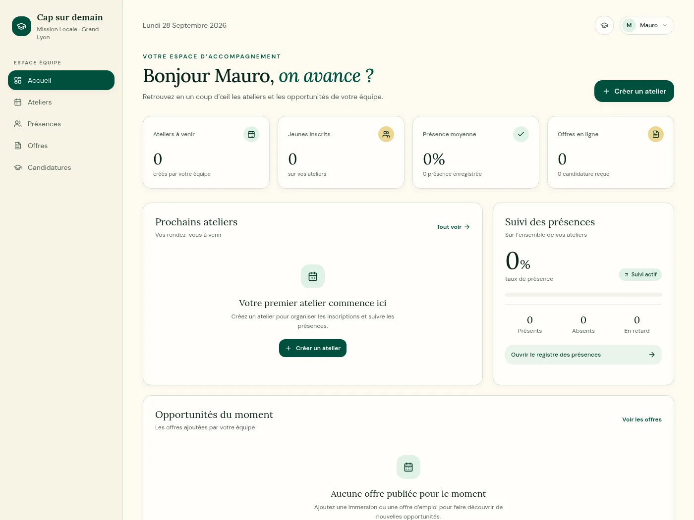 Mission Locale Platform