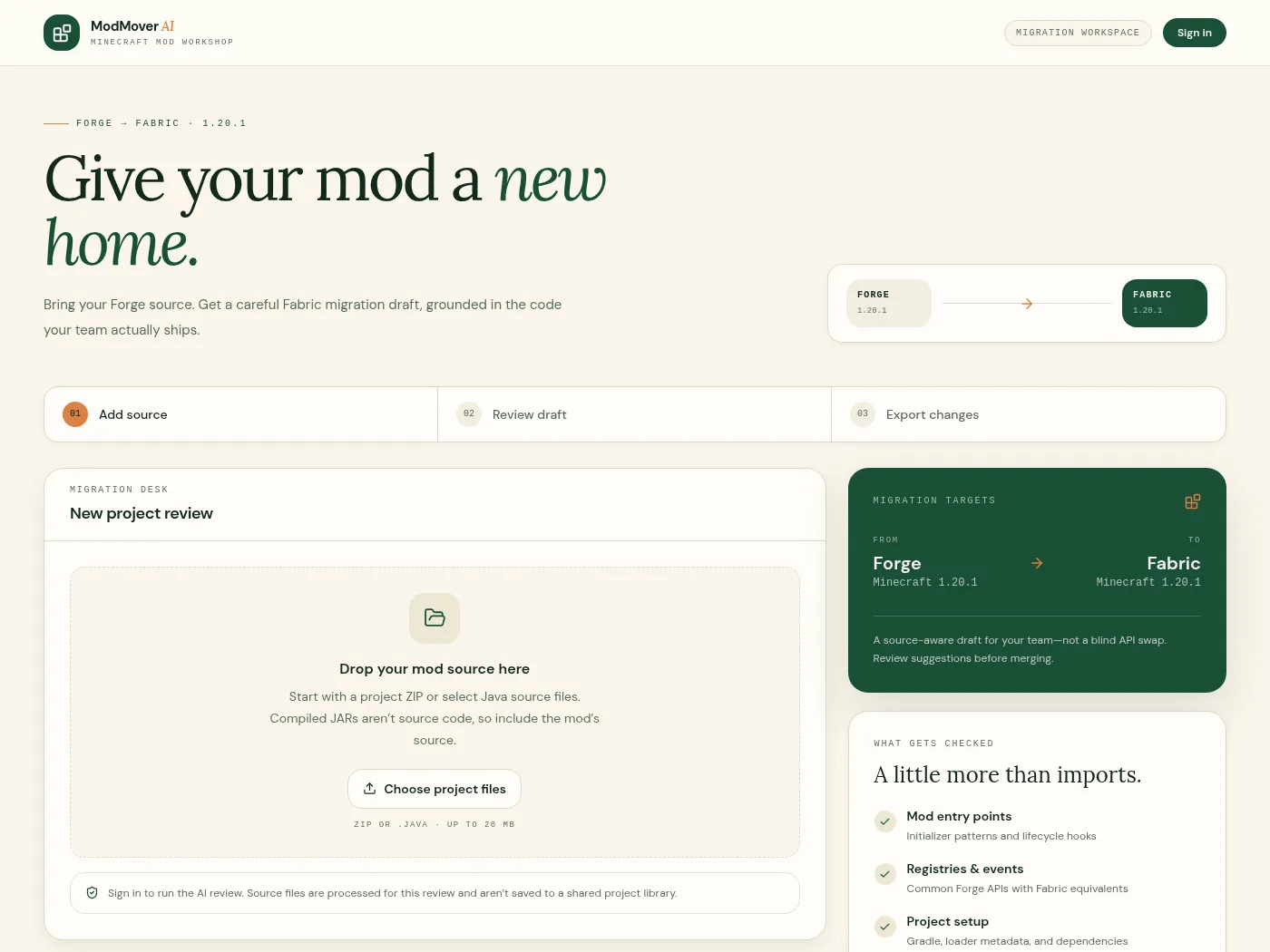ModMover AI