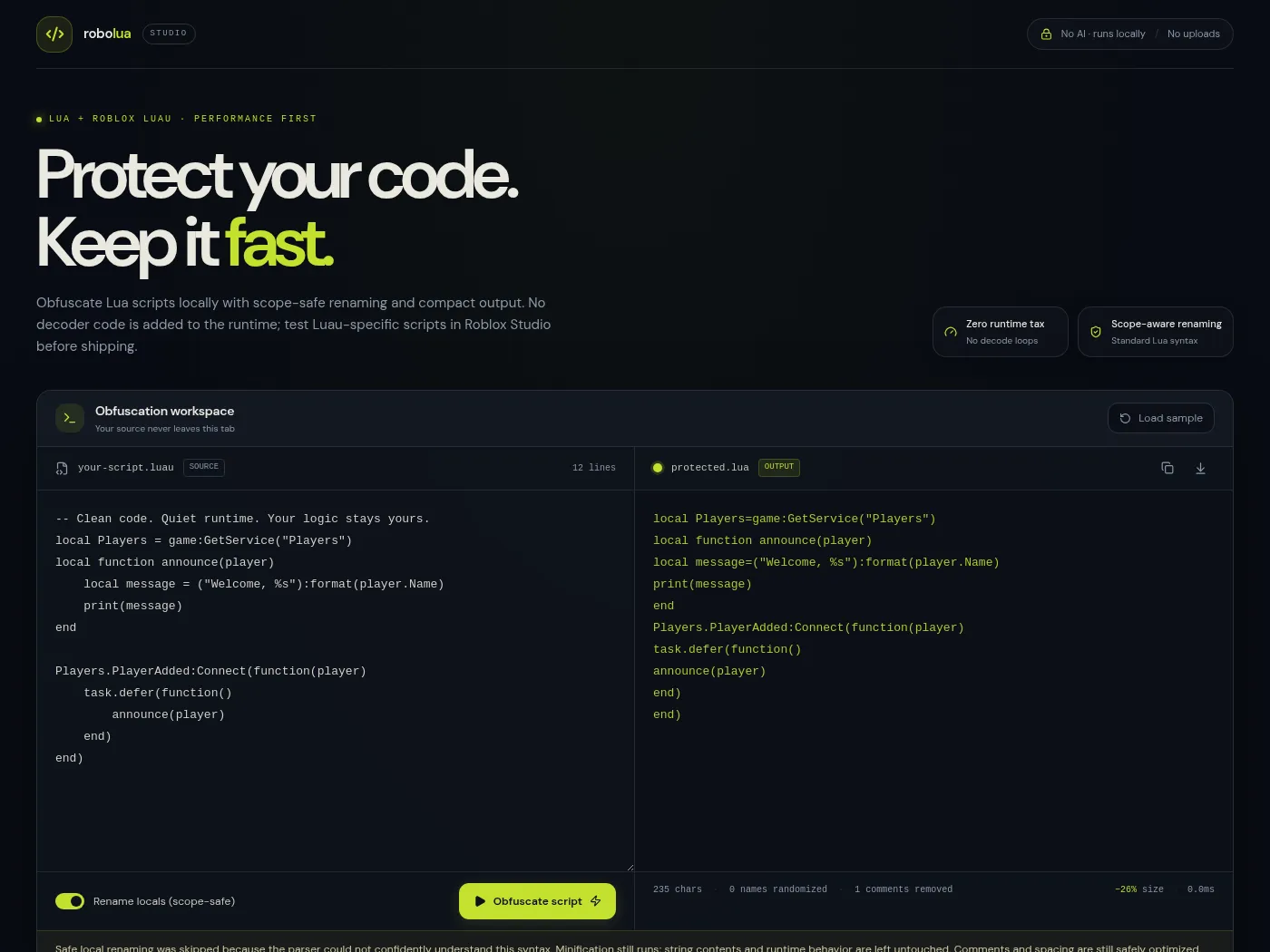 RoboLua Obfuscator