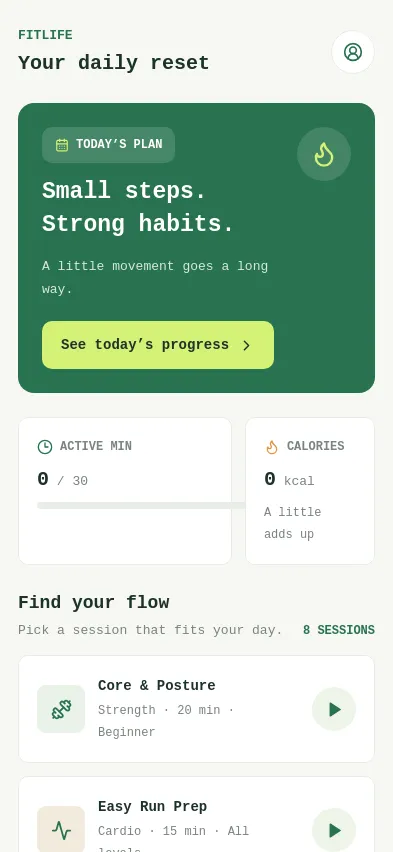 FitLife Tracker