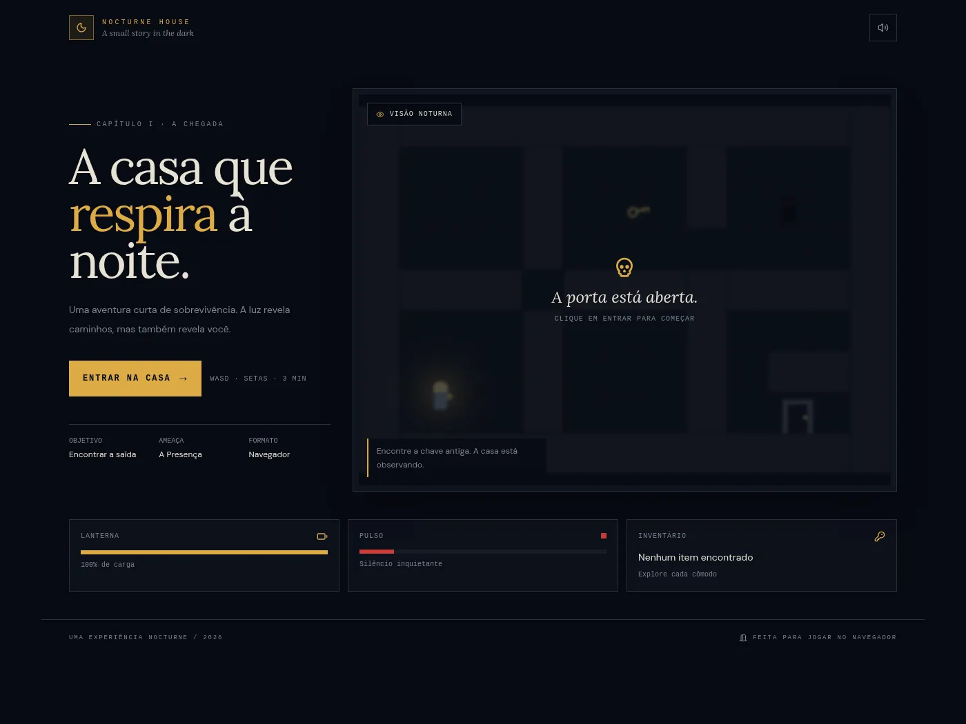 Web Alone in the Dark