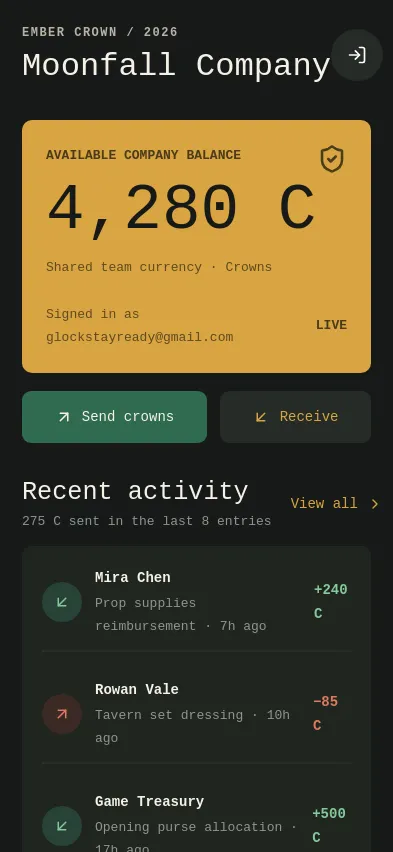 LARP Wallet App