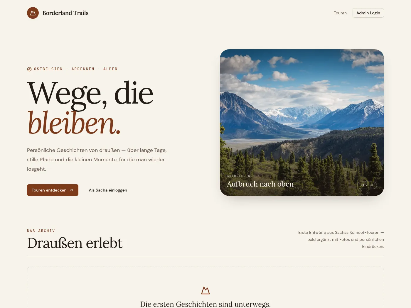 WanderBlog by Sacha