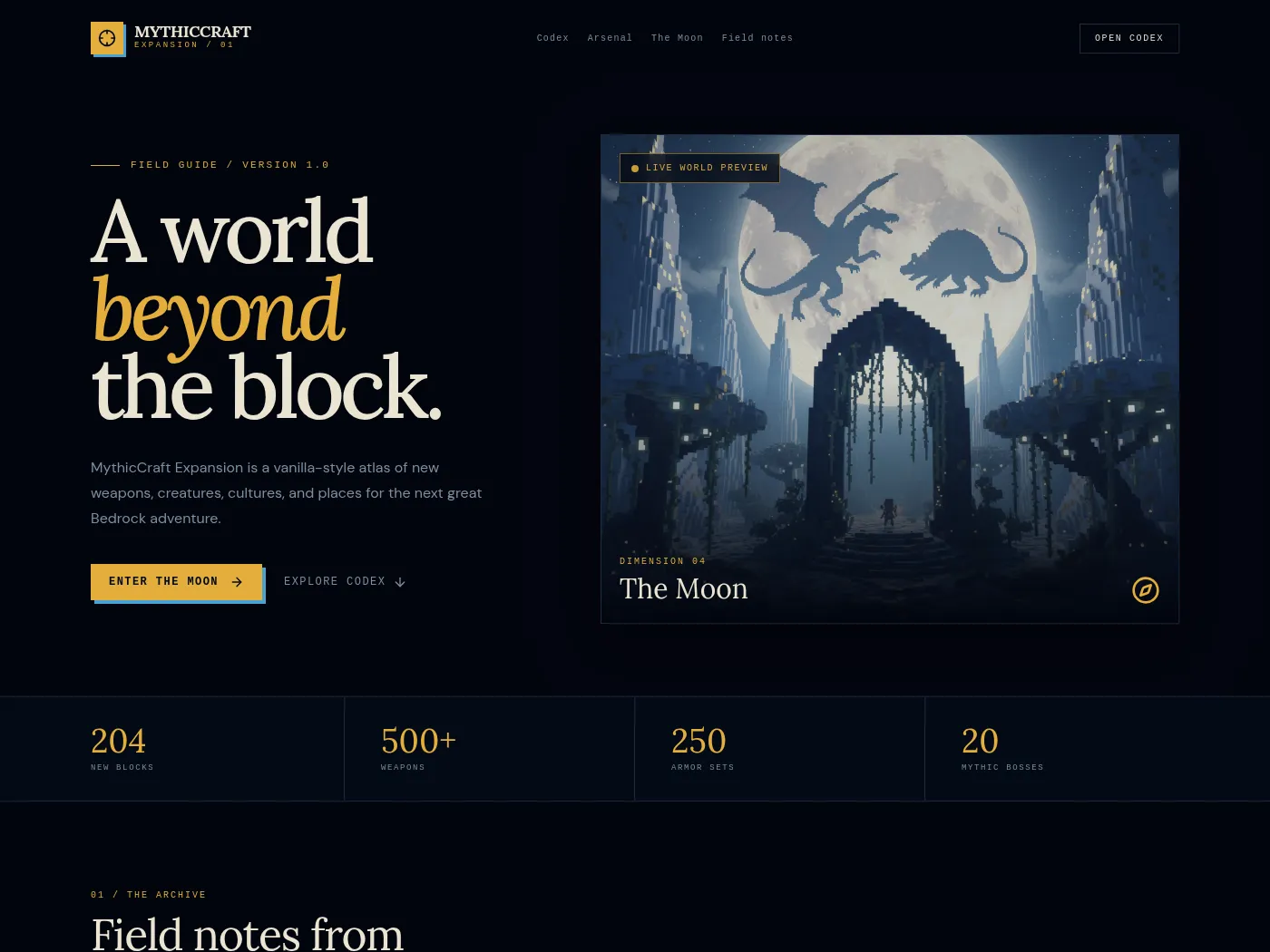 MythicCraft Expansion