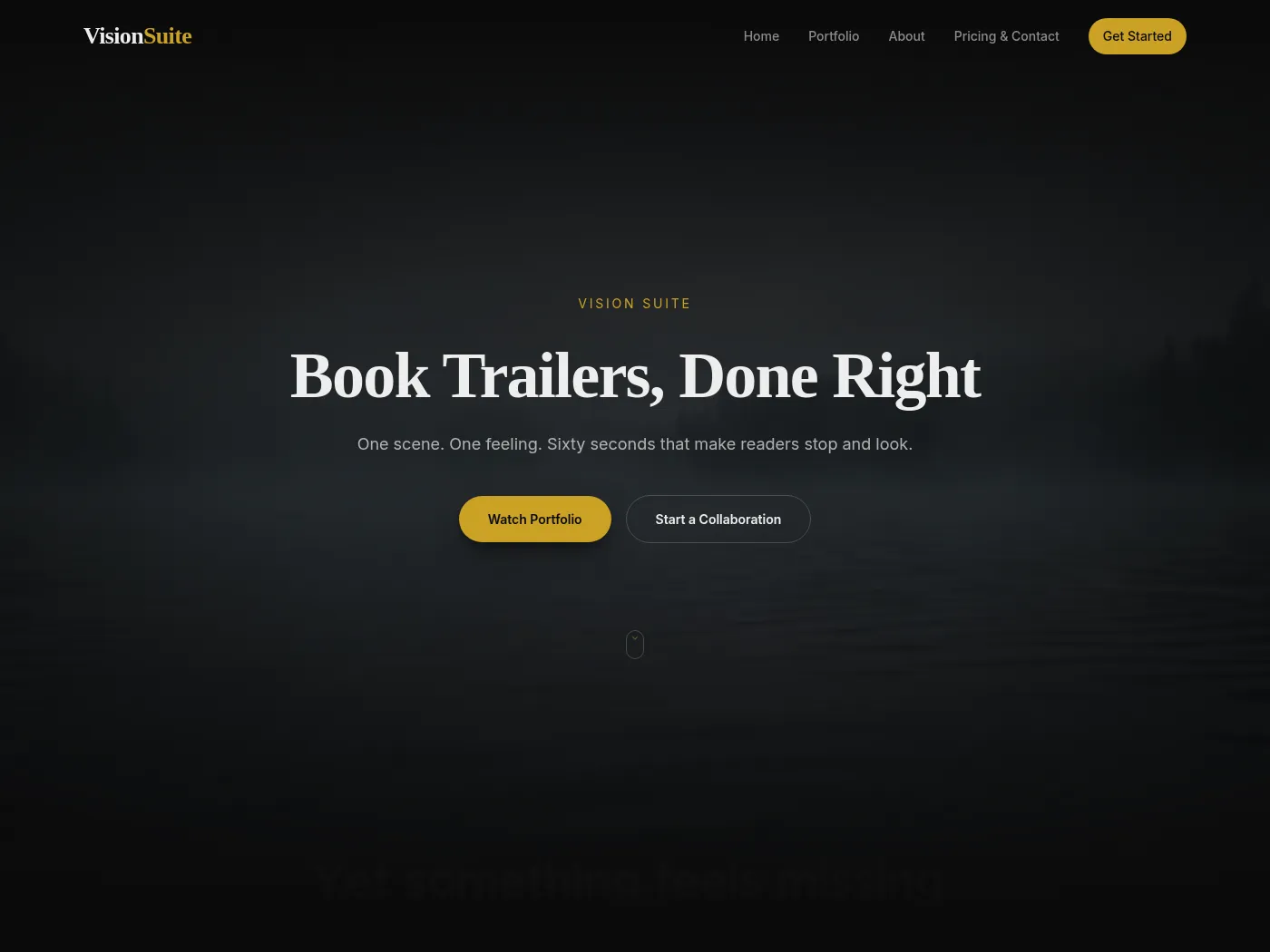 Vision Suite Website