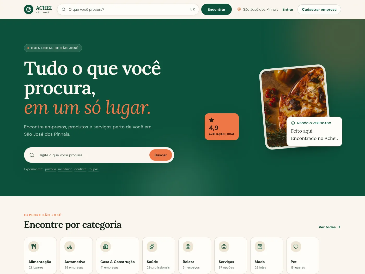 Achei São José Portal
