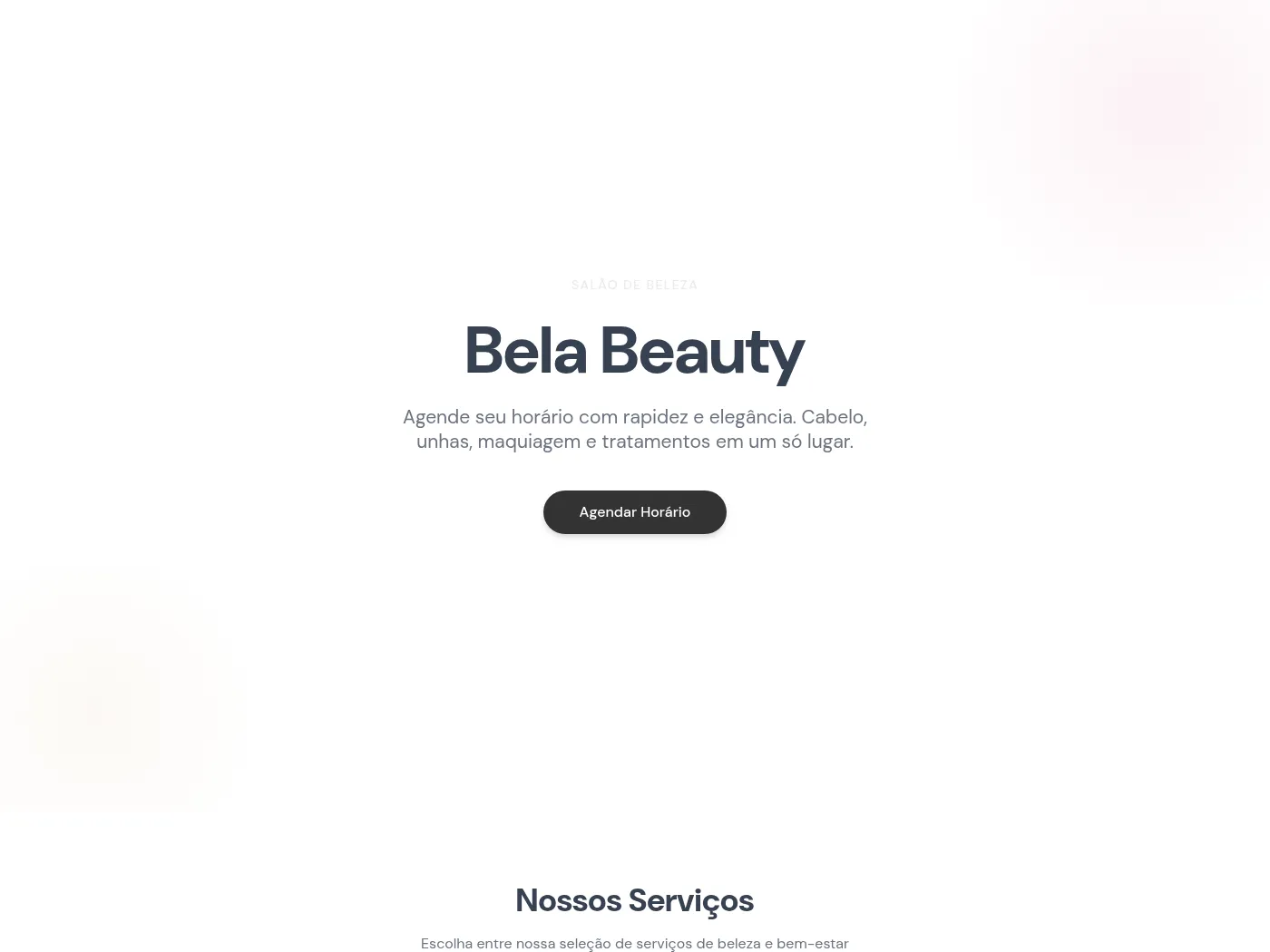 SaaS Beauty Scheduler