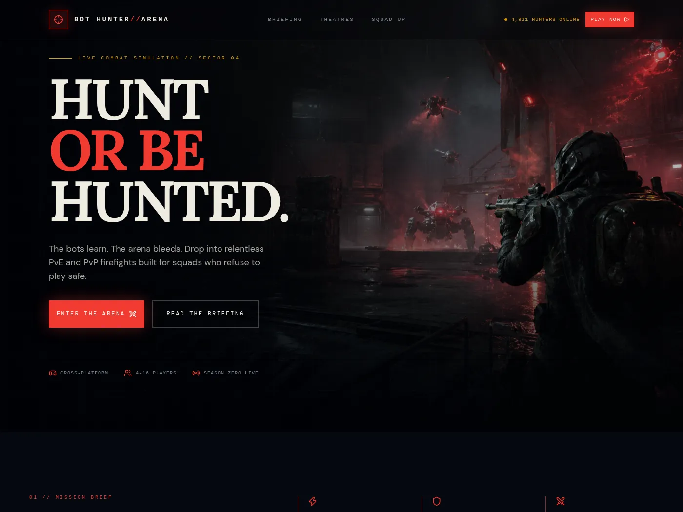 Bot Hunter Arena