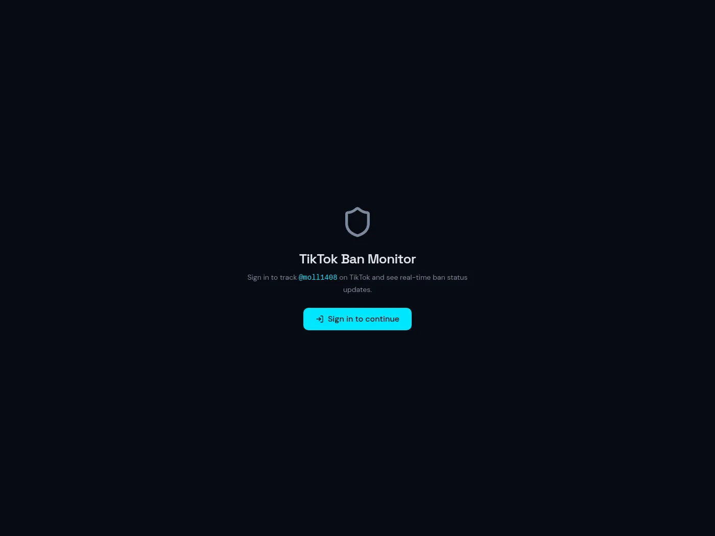 TikTok Ban Monitor