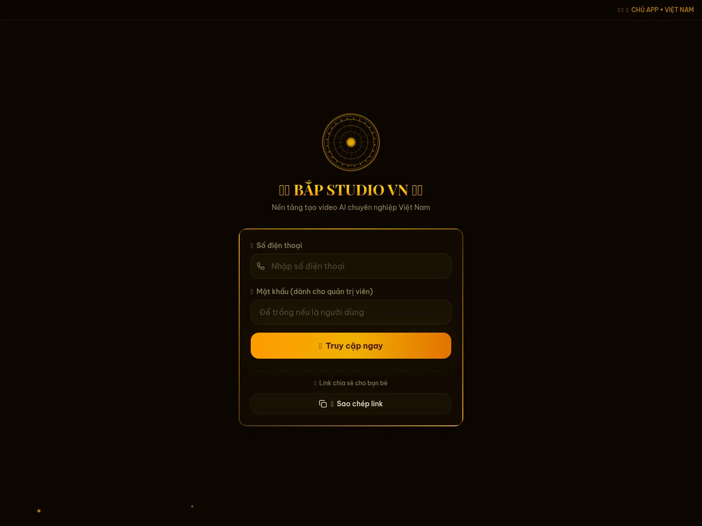 Bắp Studio VN AI Video